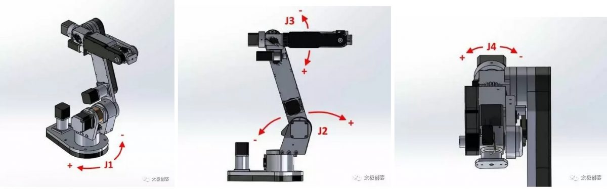 创（da）客（lao）们都想征服的免费开源多轴机械臂 – 太极创客